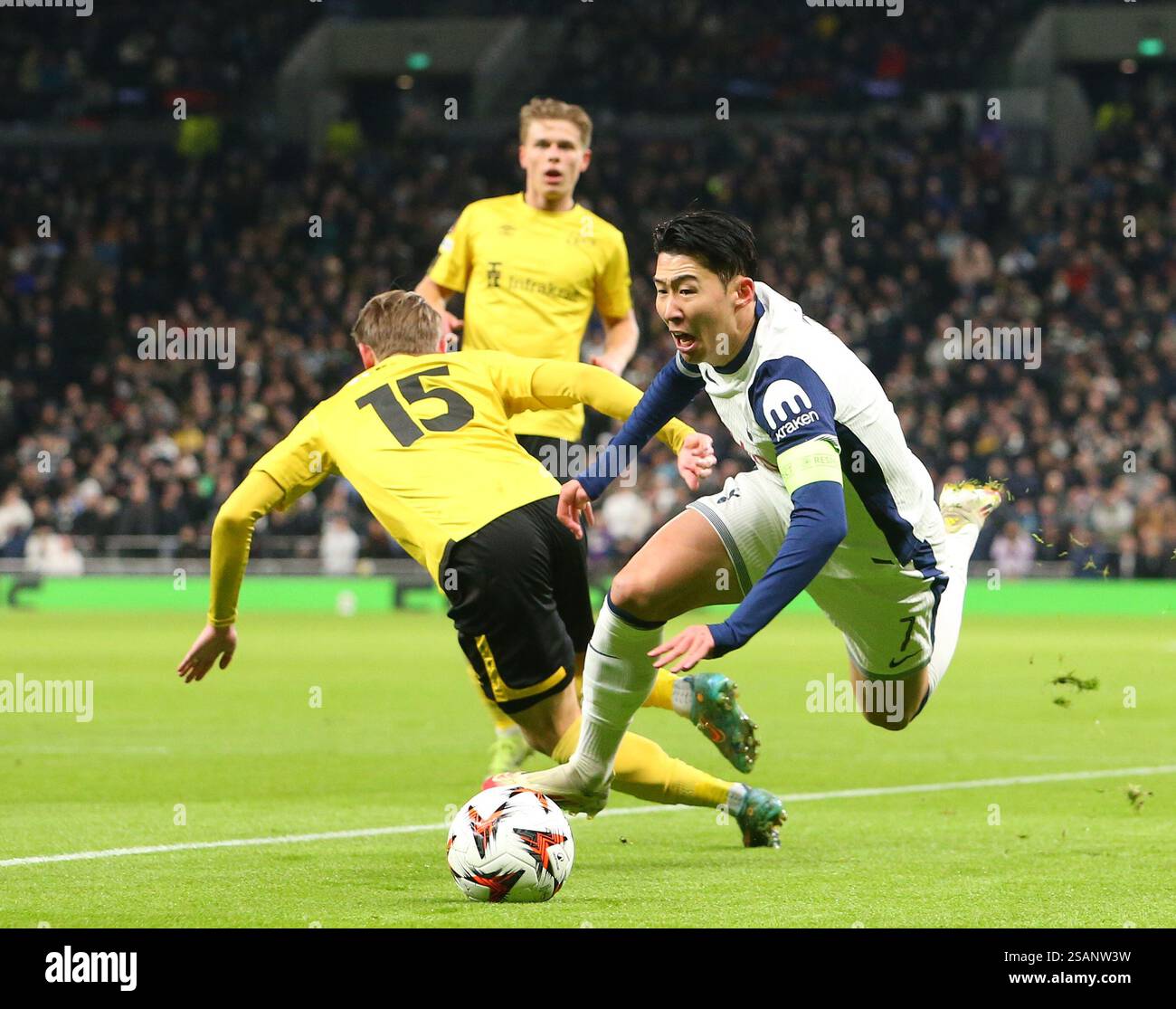 Tottenham Hotspur Stadium, London, UK. 30th Jan, 2025. UEFA Europa ...