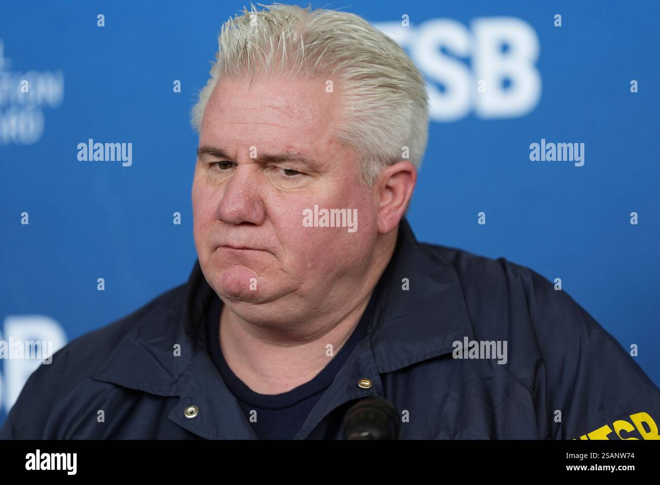 National Transportation Safety Board member Todd Inman speaks during a ...