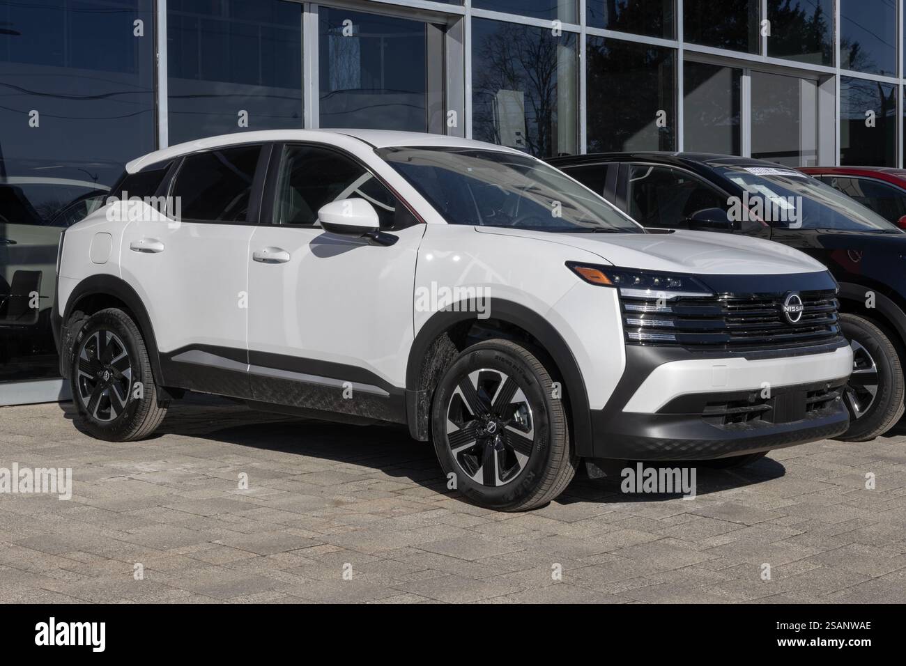 Indianapolis - January 28, 2025: Nissan Kicks SL AWD display at a ...