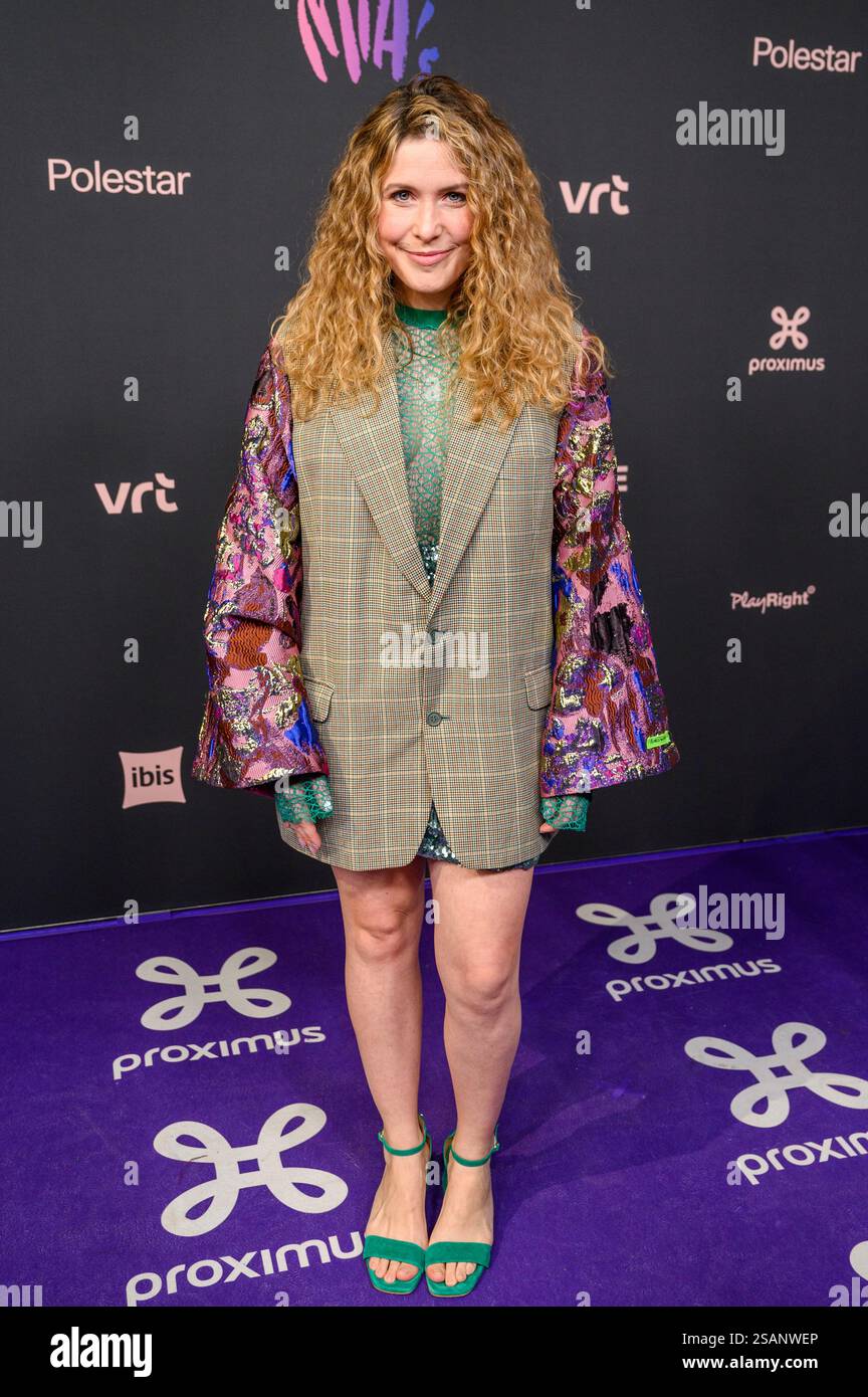 Antwerpen, Belgium. 29th Jan, 2025. Antwerpen, 29/01/2025 : Music Industry Awards, Mia's ...