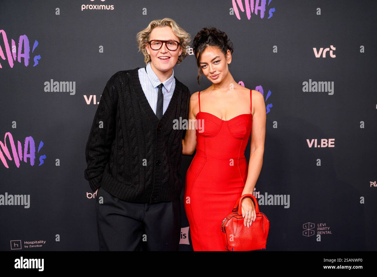 Antwerpen, Belgium. 29th Jan, 2025. Antwerpen, 29/01/2025 : Music Industry Awards, Mia's ...