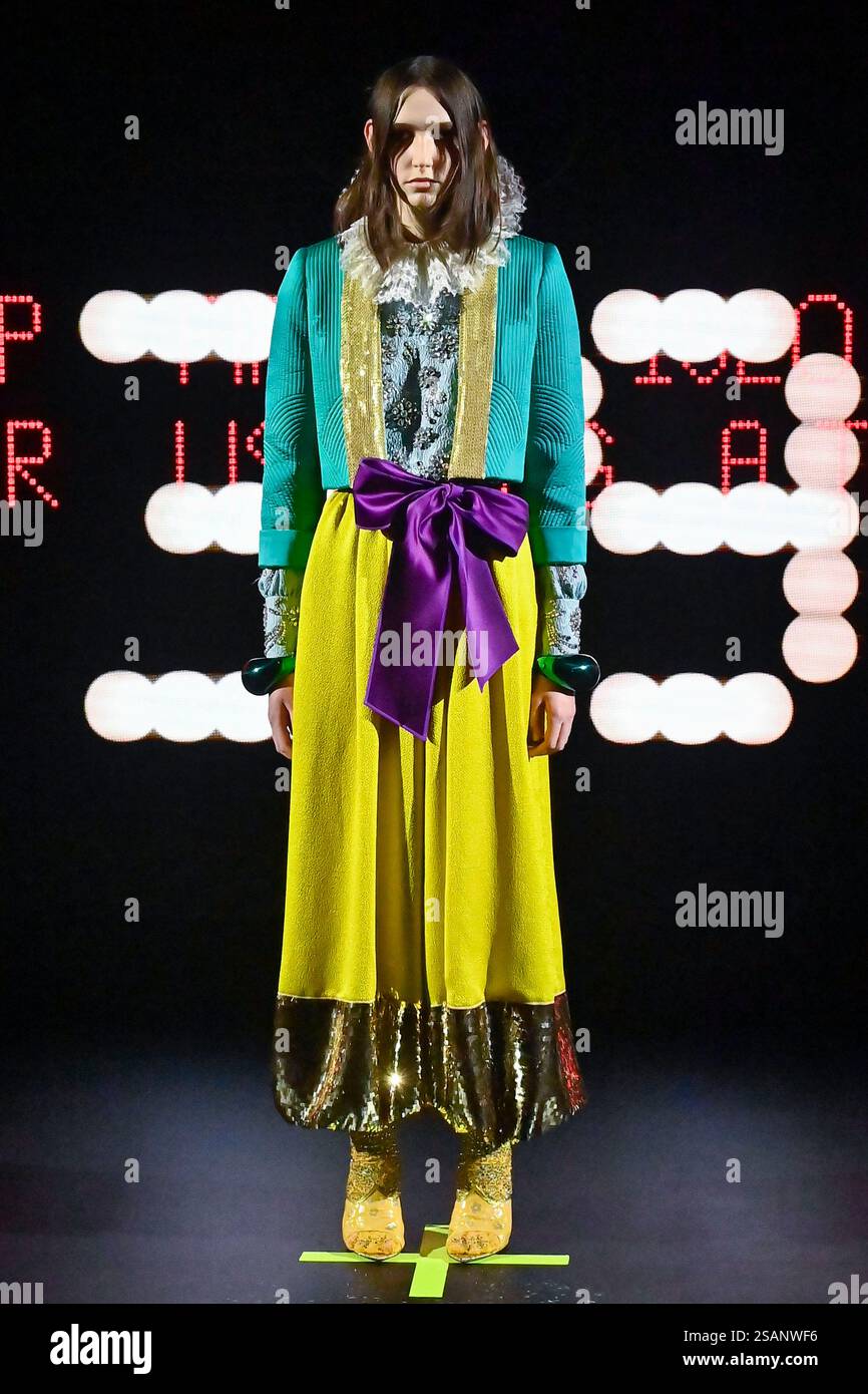 Paris, France. 29th Jan, 2025. Model Joke Lambrechts is seen on the ...