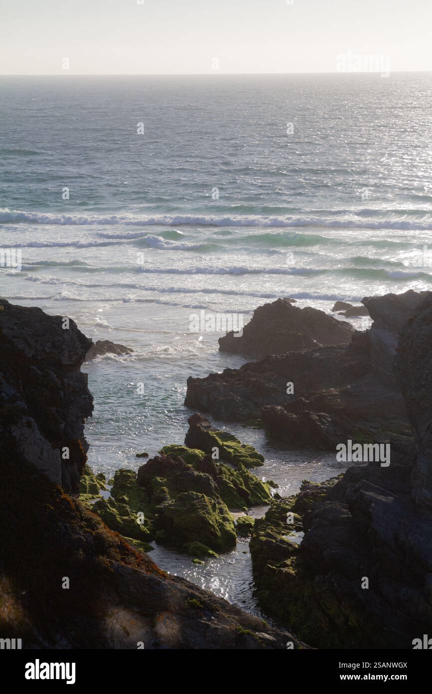 The ocean waves along the Rota Vicentina trail are perfect for surfing ...