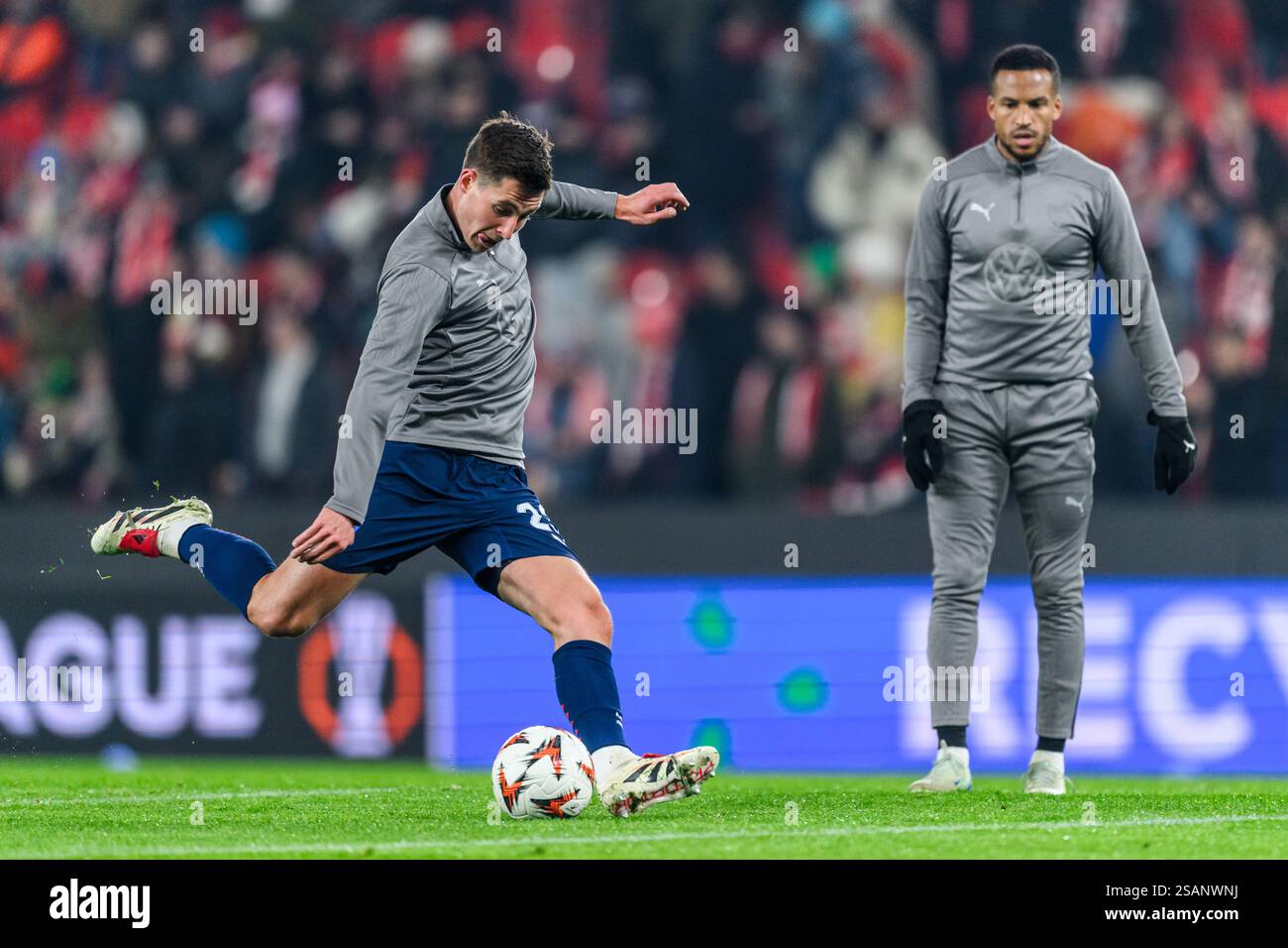 Prague, Czech Republic. 30th Jan, 2025. 250130 Lasse Berg Johnsen of ...