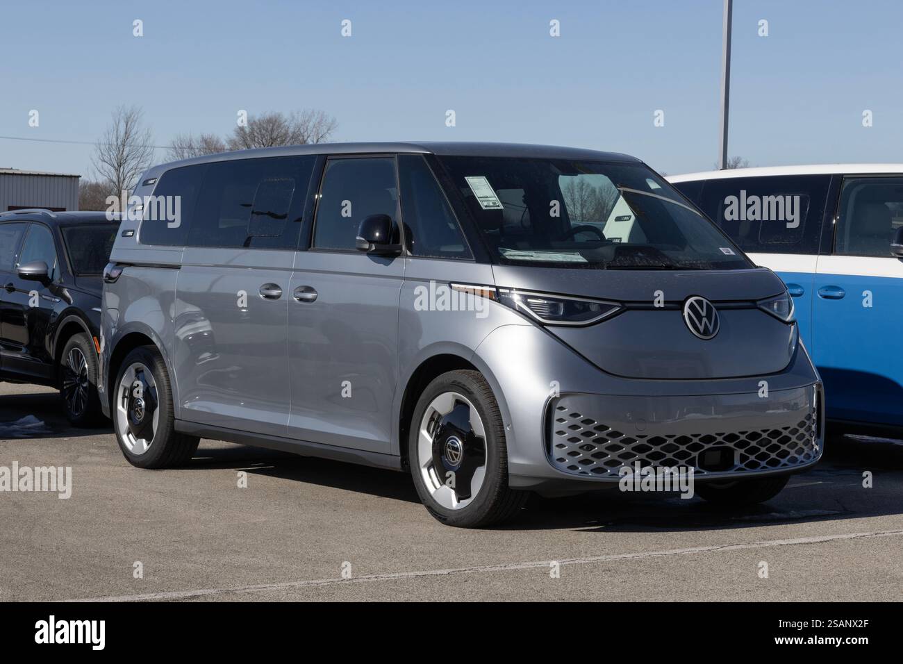 Noblesville - January 28, 2025: Volkswagen ID. Buzz Pro S RWD Minivan ...