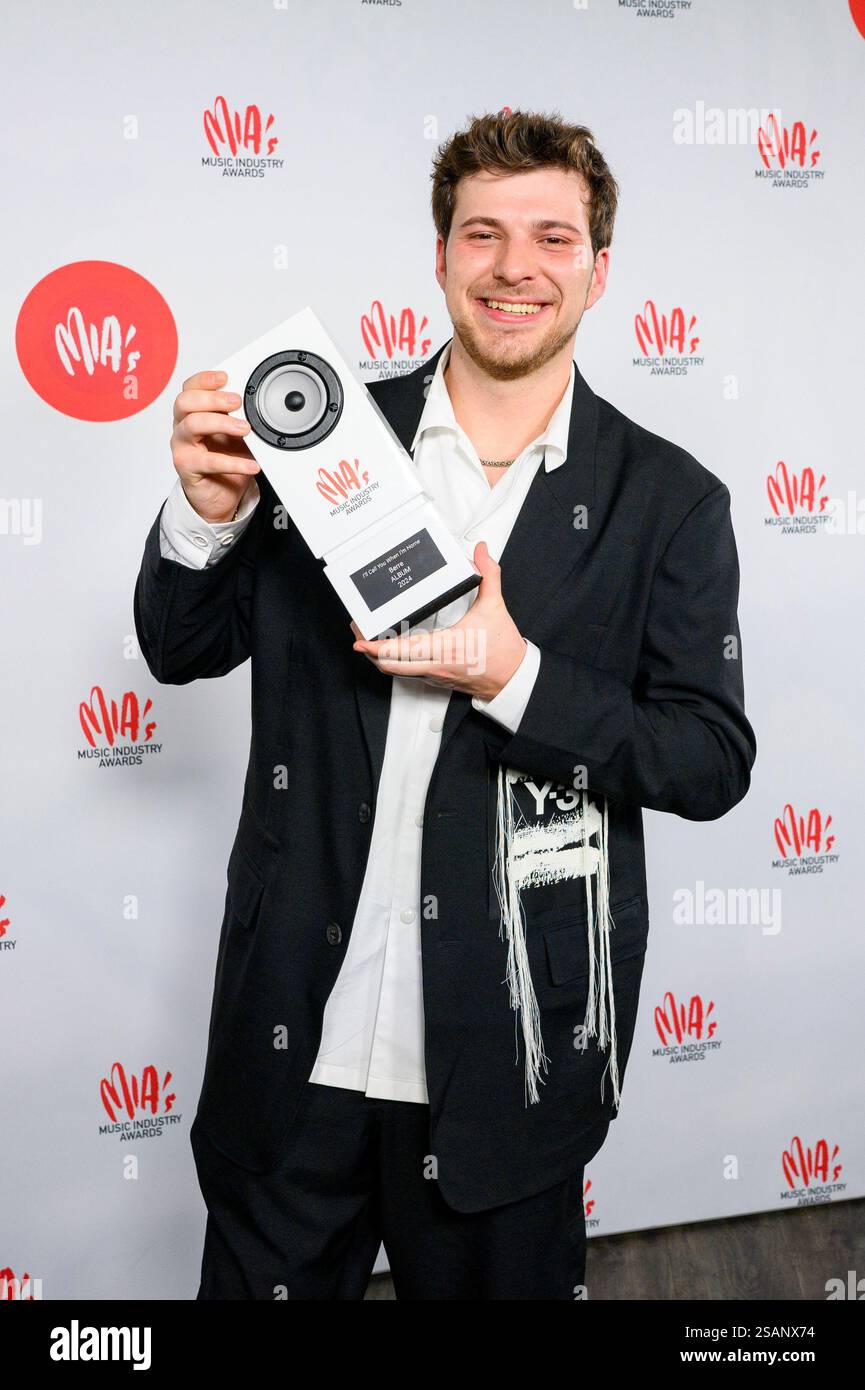 Antwerpen, Belgium. 29th Jan, 2025. Antwerpen, 29/01/2025 : Music Industry Awards, Mia's ...