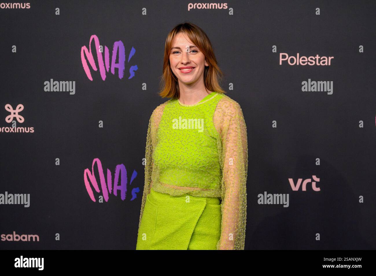 Antwerpen, Belgium. 29th Jan, 2025. Antwerpen, 29/01/2025 : Music Industry Awards, Mia's ...