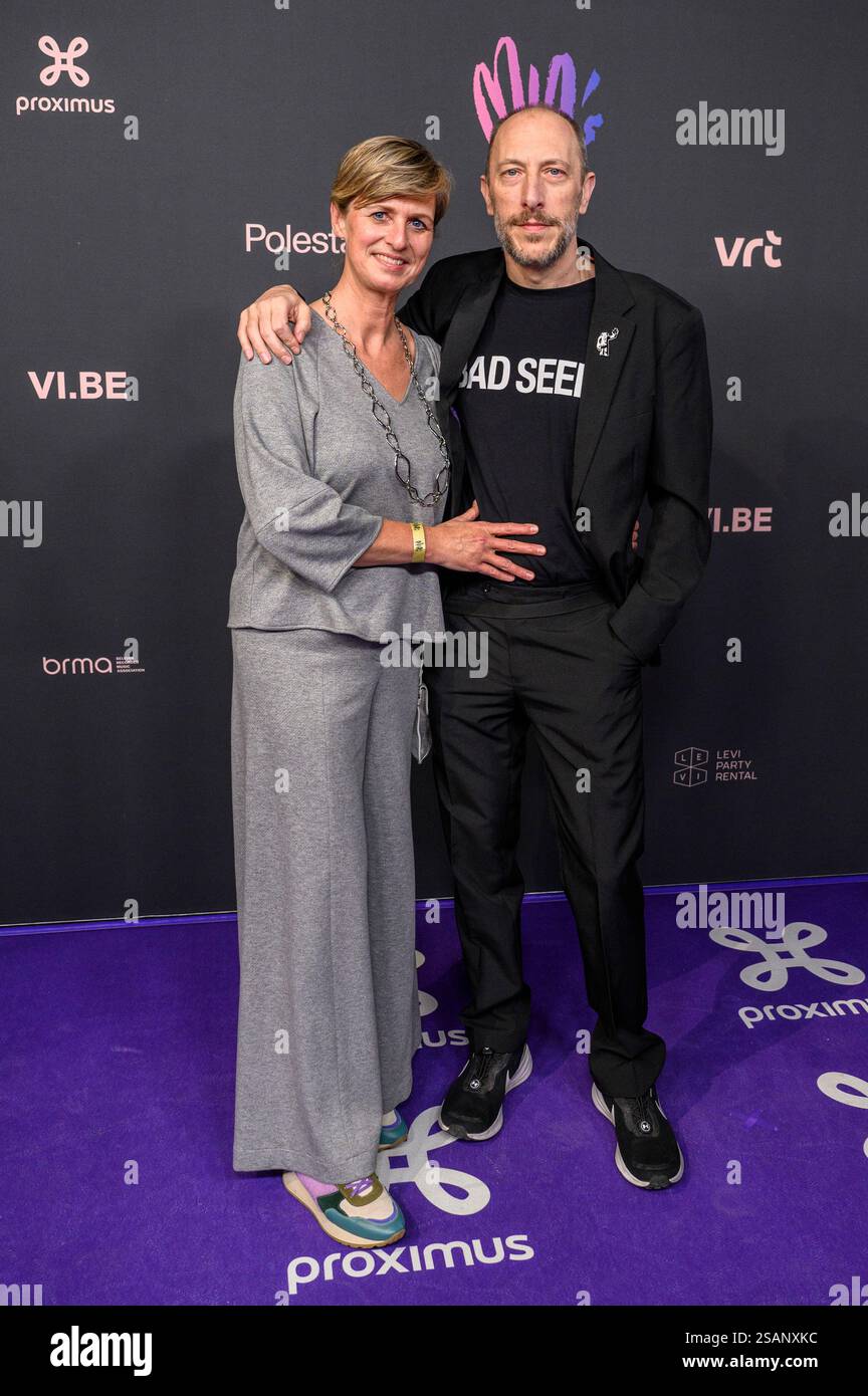 Antwerpen, Belgium. 29th Jan, 2025. Antwerpen, 29/01/2025 : Music Industry Awards, Mia's ...