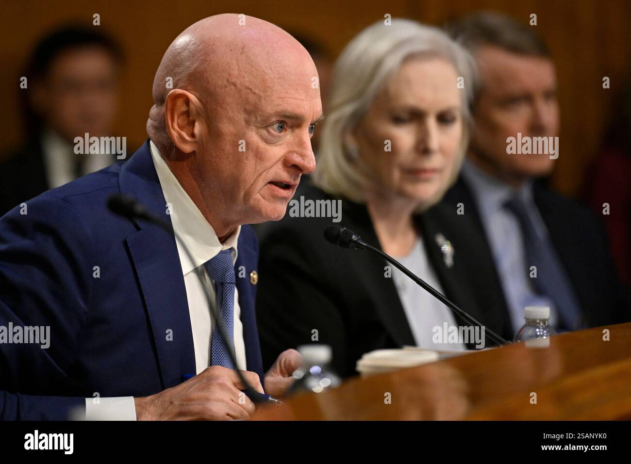 Sen. Mark Kelly, D-Ariz., questions former Rep. Tulsi Gabbard ...