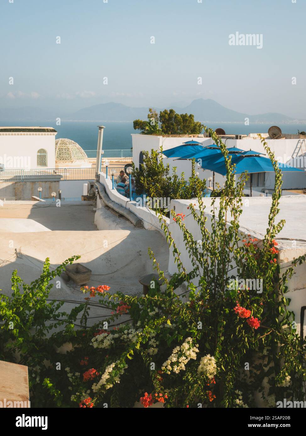 Tunisia, Sidi Bou Said Stock Photo - Alamy