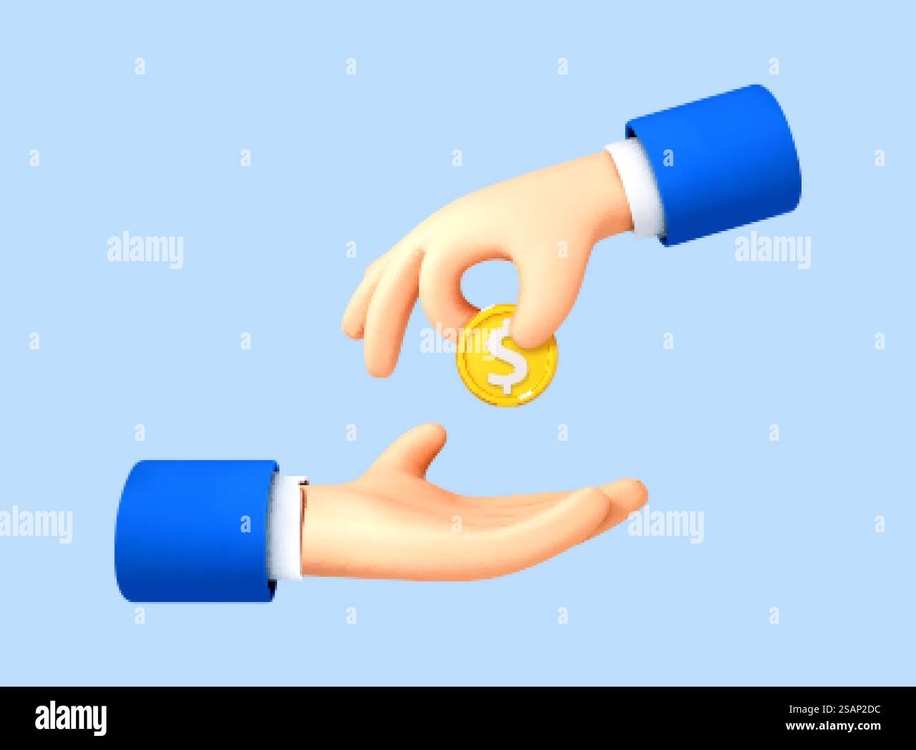 Giving 3d Stock Vector Images - Alamy