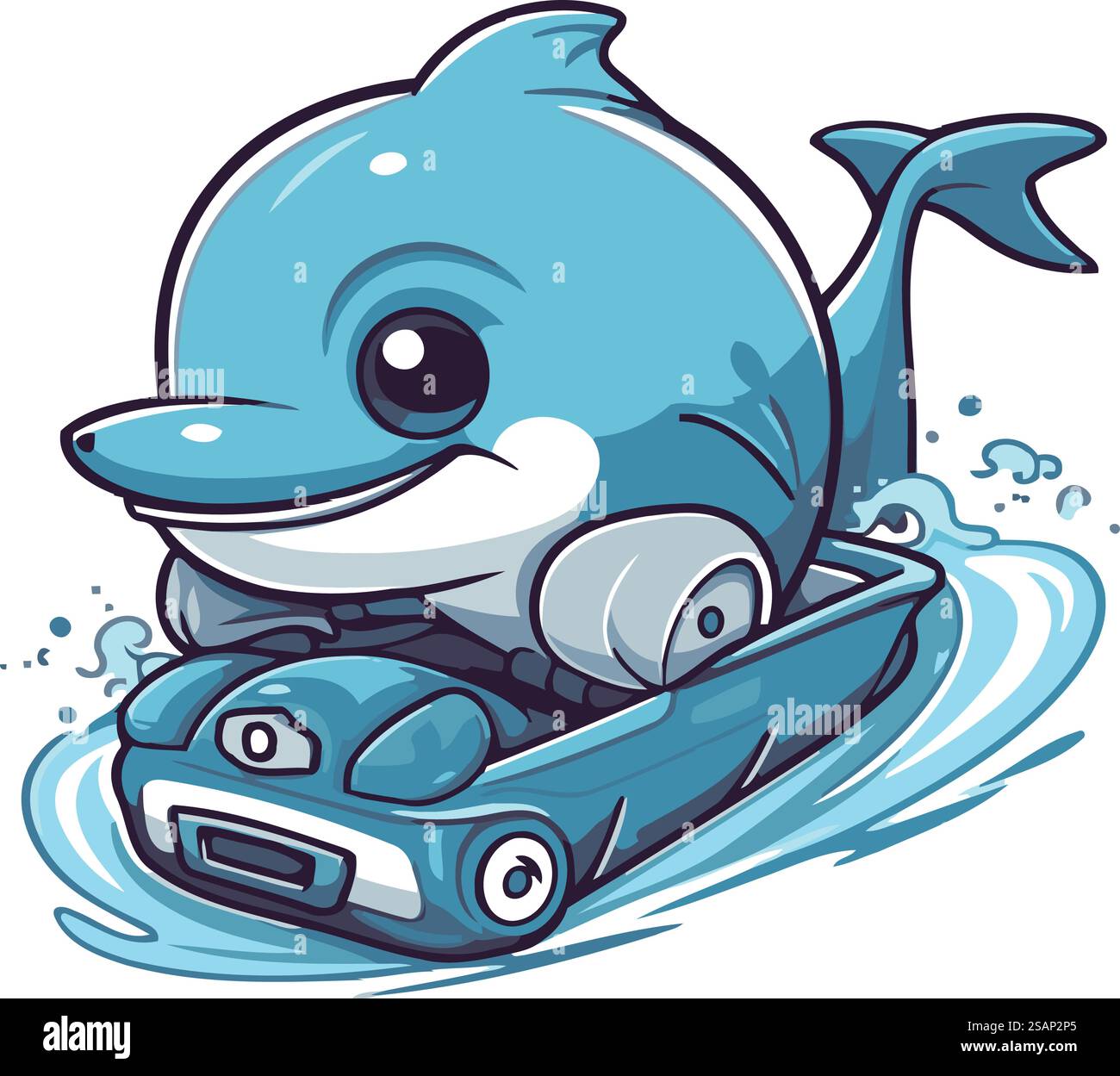 Whale car Cut Out Stock Images & Pictures - Alamy