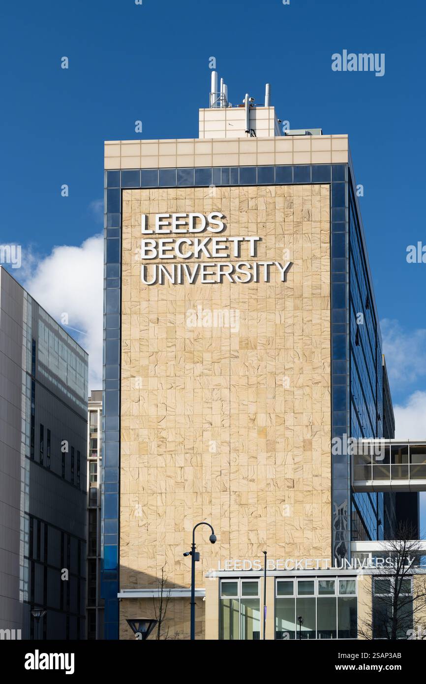 Leeds Beckett University, Leeds Stock Photo - Alamy