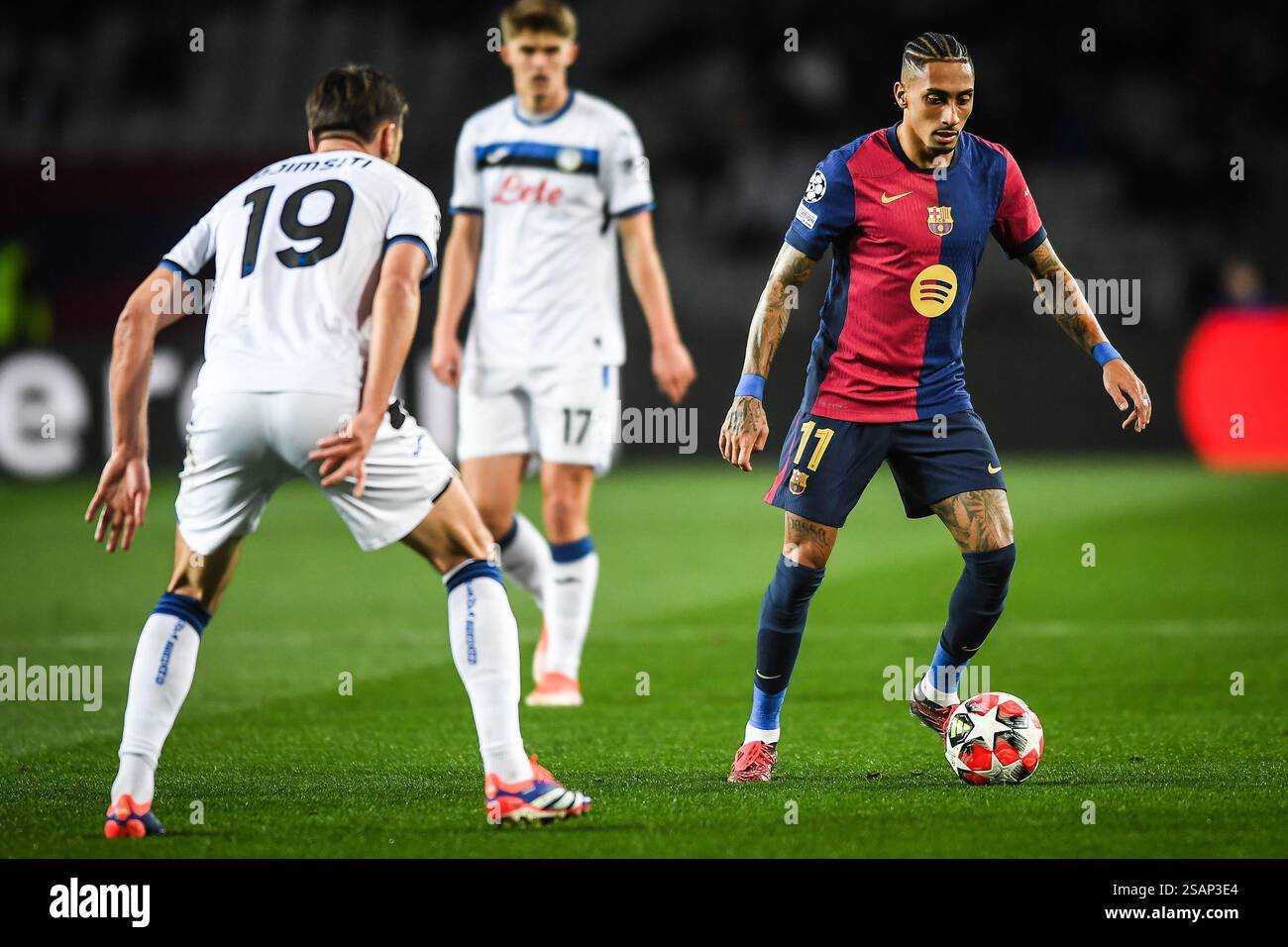 Raphael DIAS BELLOLI (Raphinha) of Barcelona during the UEFA Champions ...