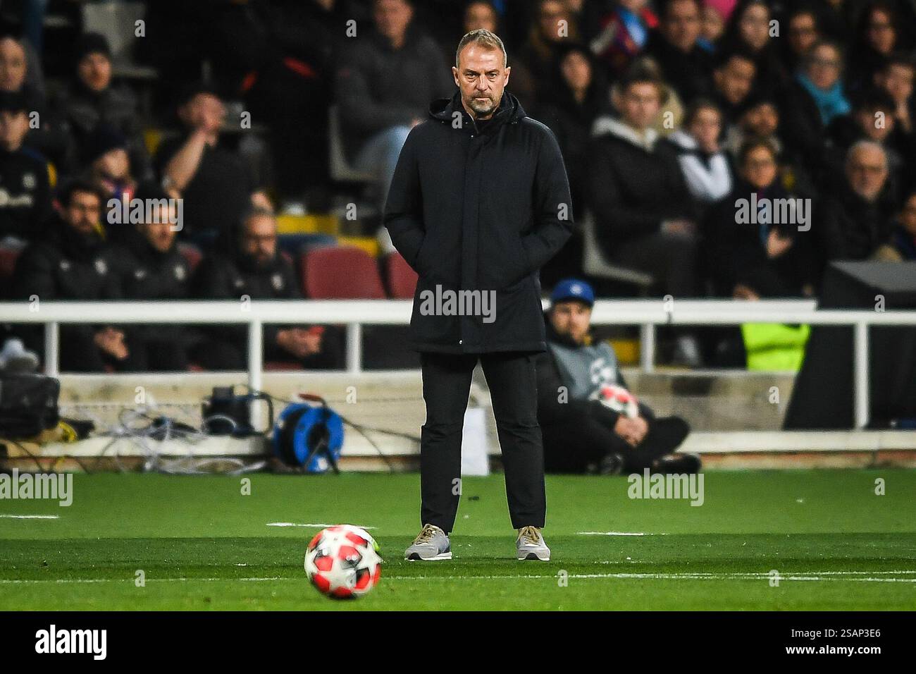 Hansi FLICK of Barcelona during the UEFA Champions League, League Phase MD8 football match ...