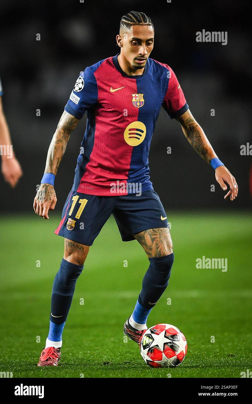 Raphael DIAS BELLOLI (Raphinha) of Barcelona during the UEFA Champions ...