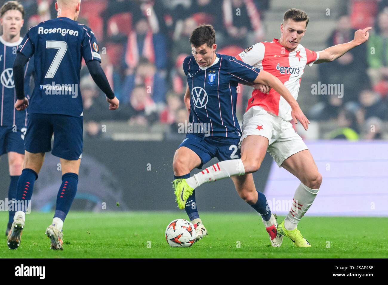 Prague, Czech Republic. 30th Jan, 2025. 250130 Lasse Berg Johnsen of ...