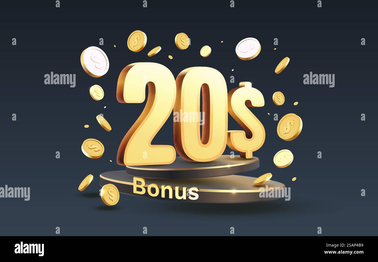 Bonus 20 coupon special voucher hi-res stock photography and images - Alamy