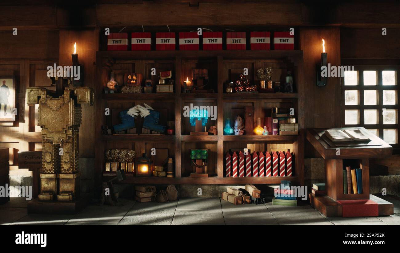 Minecraft movie hi-res stock photography and images - Alamy