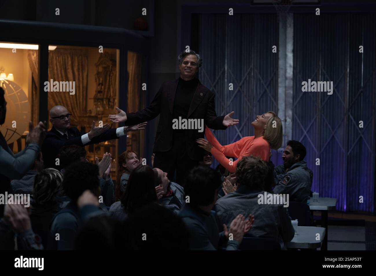 Mickey 17 (2025) MARK RUFFALO as Kenneth Marshall TONI COLLETTE as Ylfa ...