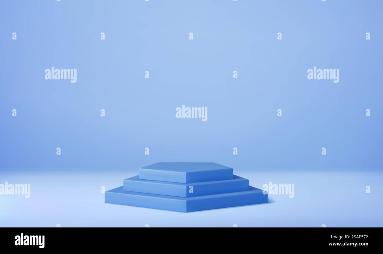 3d Shiny pedestal podium. background can be add on banners flyers or ...