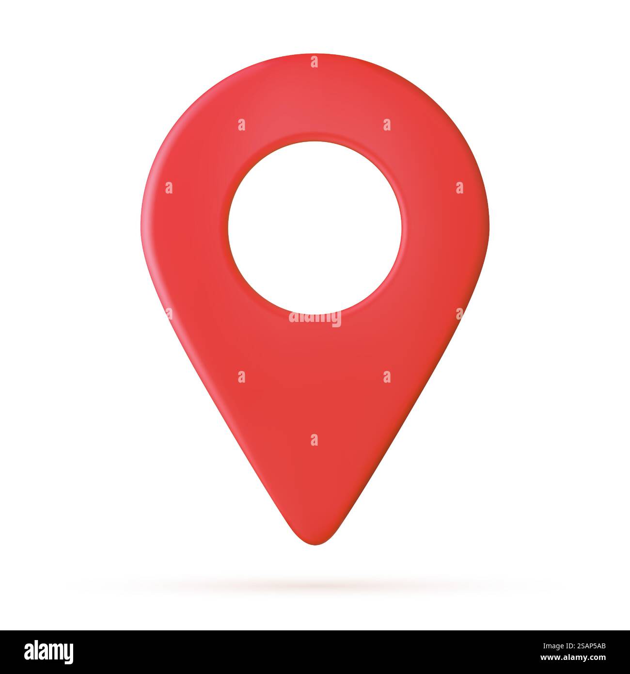3D Realistic Location map pin gps pointer markers, Geolocation and navigation. Icon for mobile ...