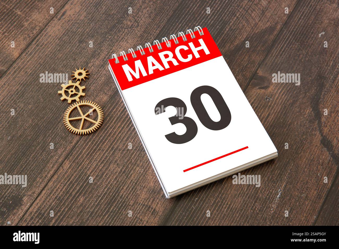 Schedule on blue calendar hi-res stock photography and images - Alamy