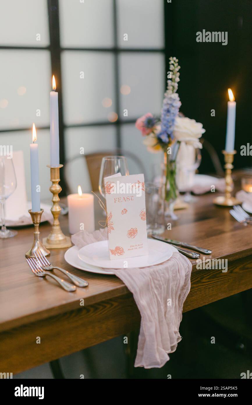 Menu coordination hi-res stock photography and images - Alamy