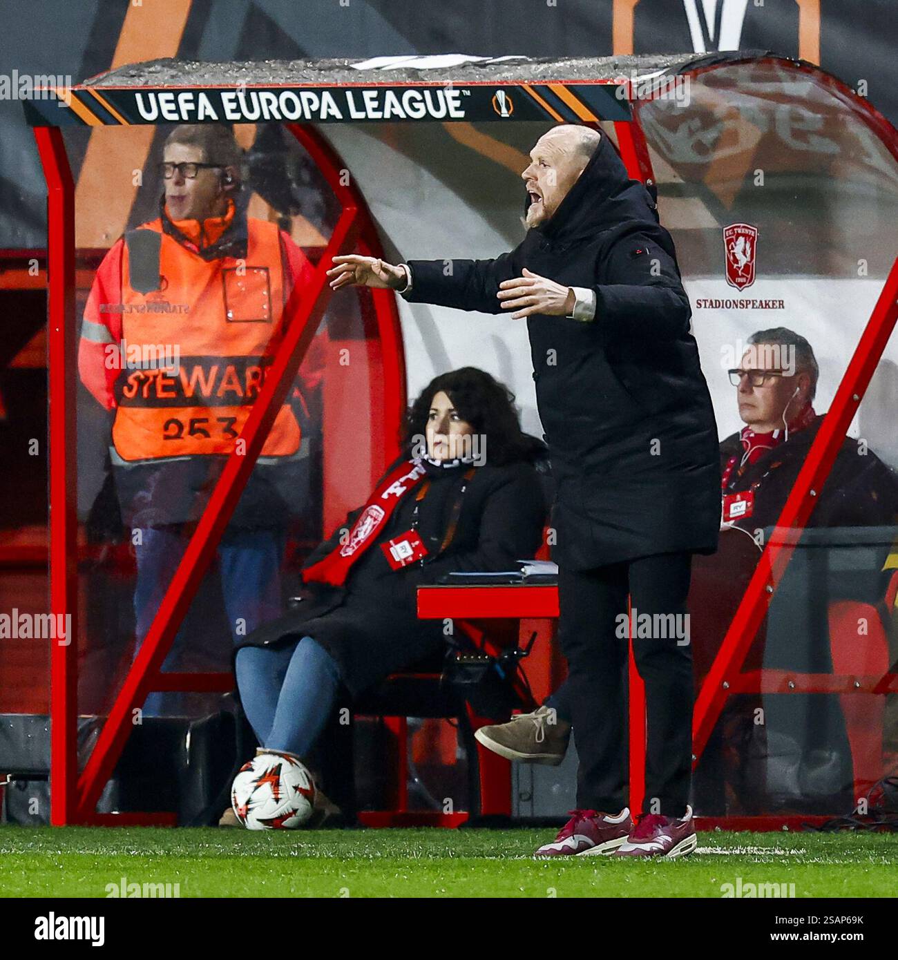 ENSCHEDE - FC Twente coach Joseph Oosting during the UEFA Europa League ...