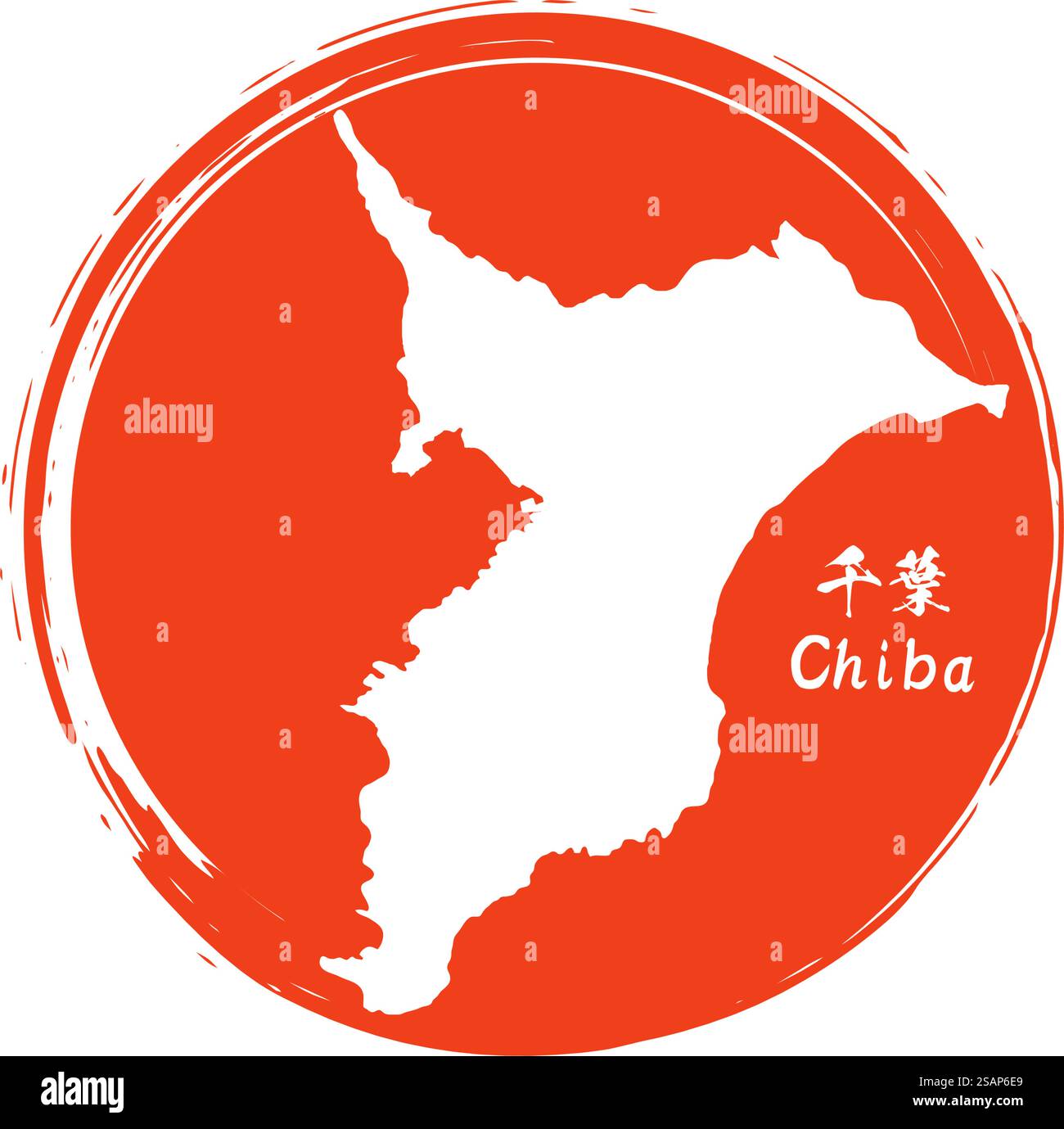 Map of chiba hi-res stock photography and images - Alamy