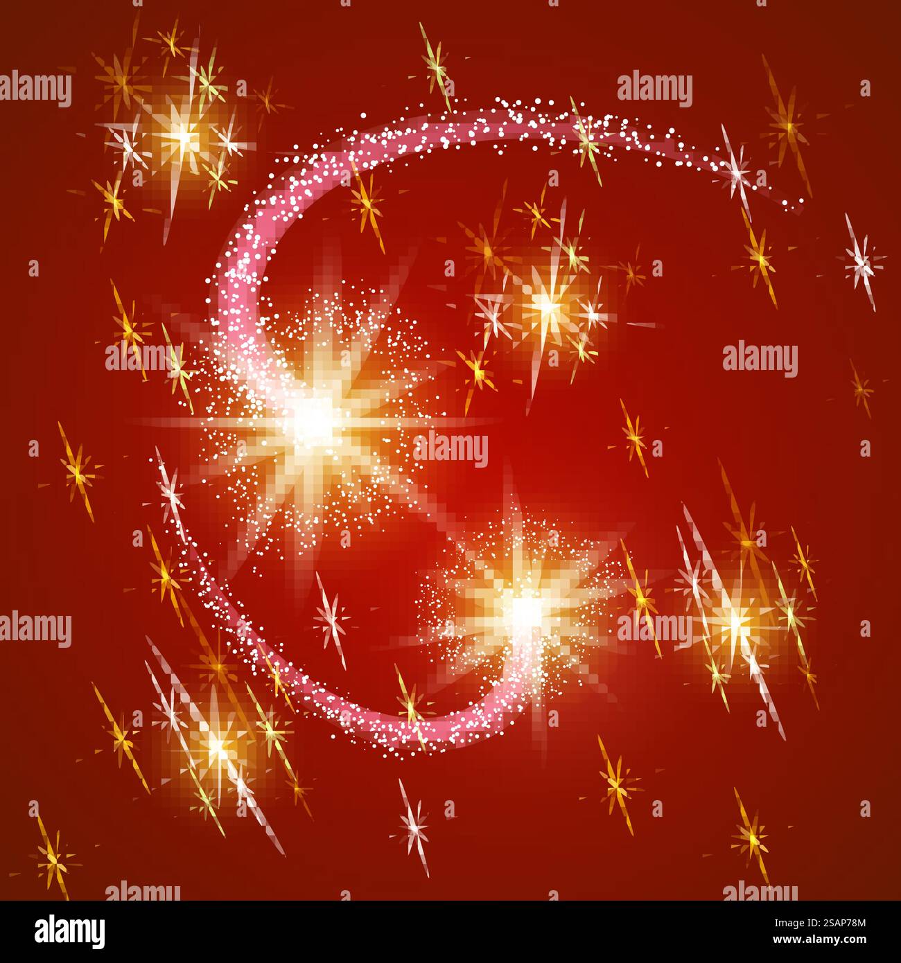 Stars salute Stock Vector Images - Alamy