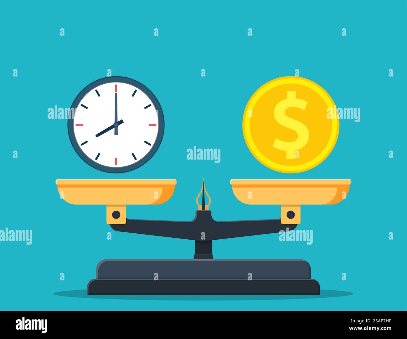 Clock weights measure Stock Vector Images - Alamy