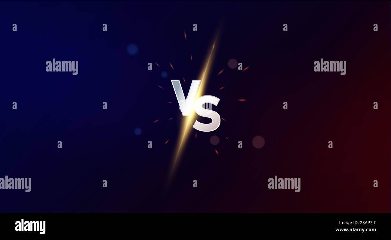 Versus screen. Modern versus background with luxury style.vs collision ...