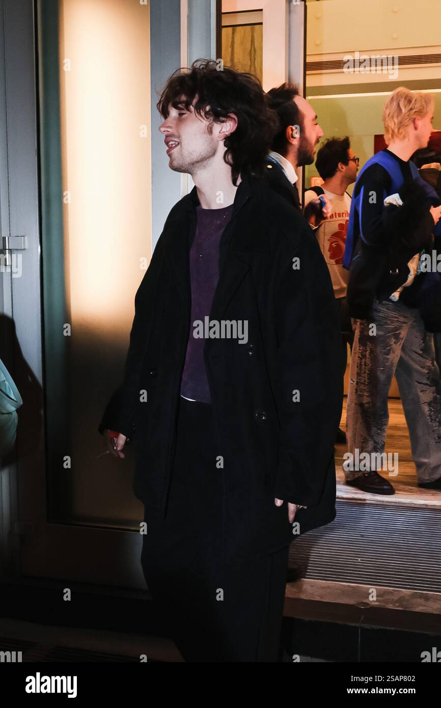 Milan, Italy. 29th Jan, 2025. Milan, Celebrity Sightings - Inhaler ...