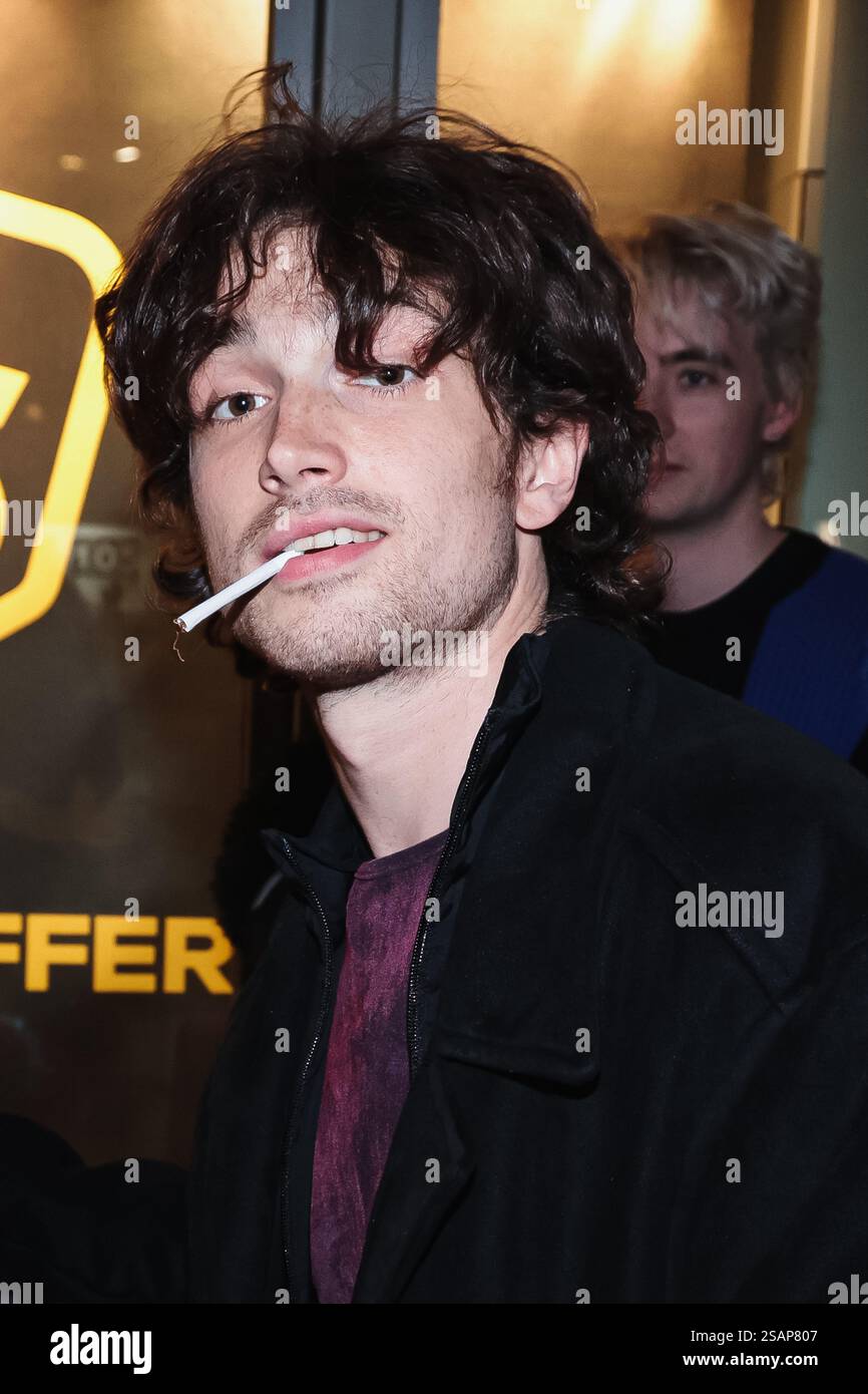 Milan, Italy. 29th Jan, 2025. Milan, Celebrity Sightings - Inhaler ...