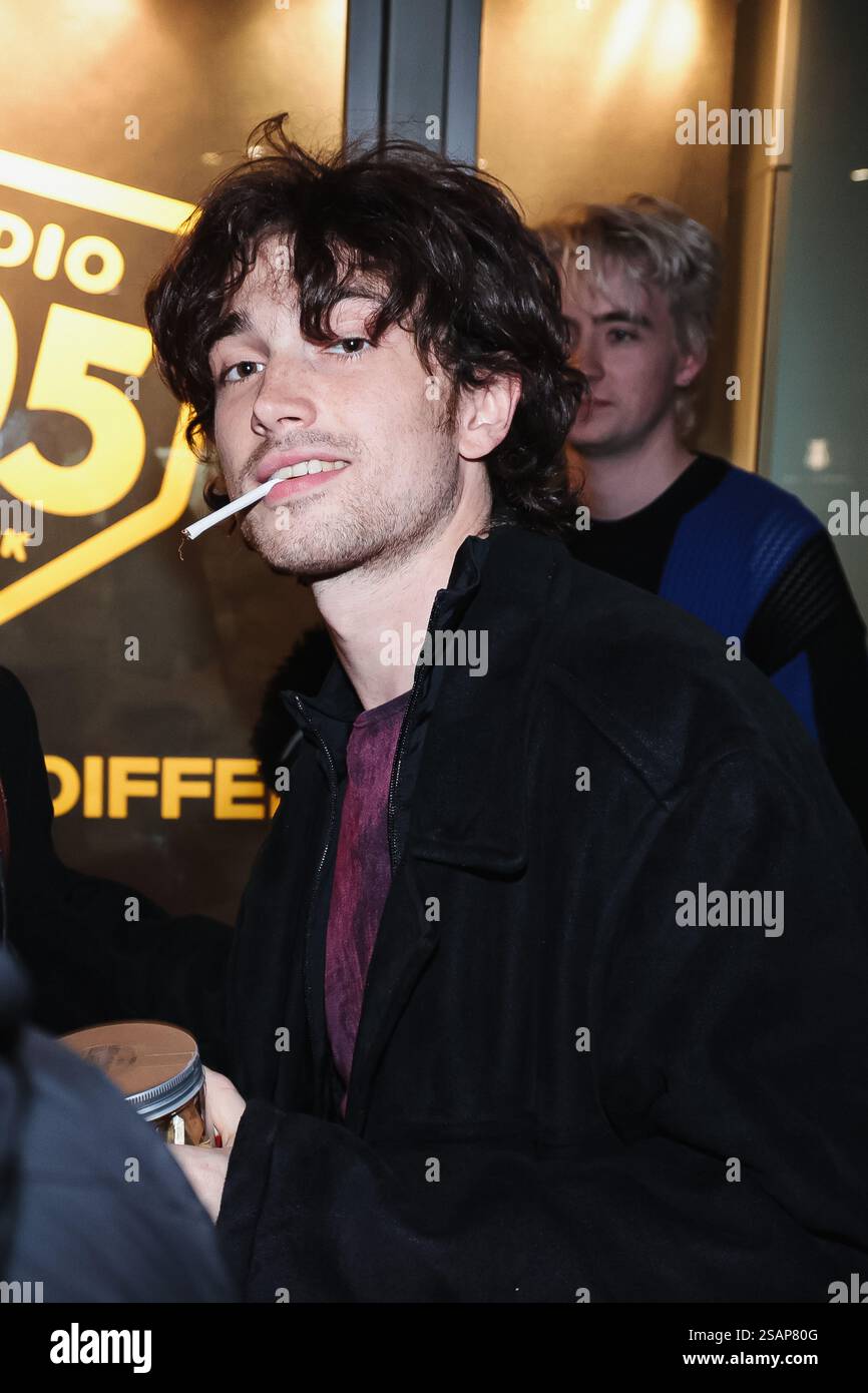 Milan, Italy. 29th Jan, 2025. Milan, Celebrity Sightings - Inhaler ...
