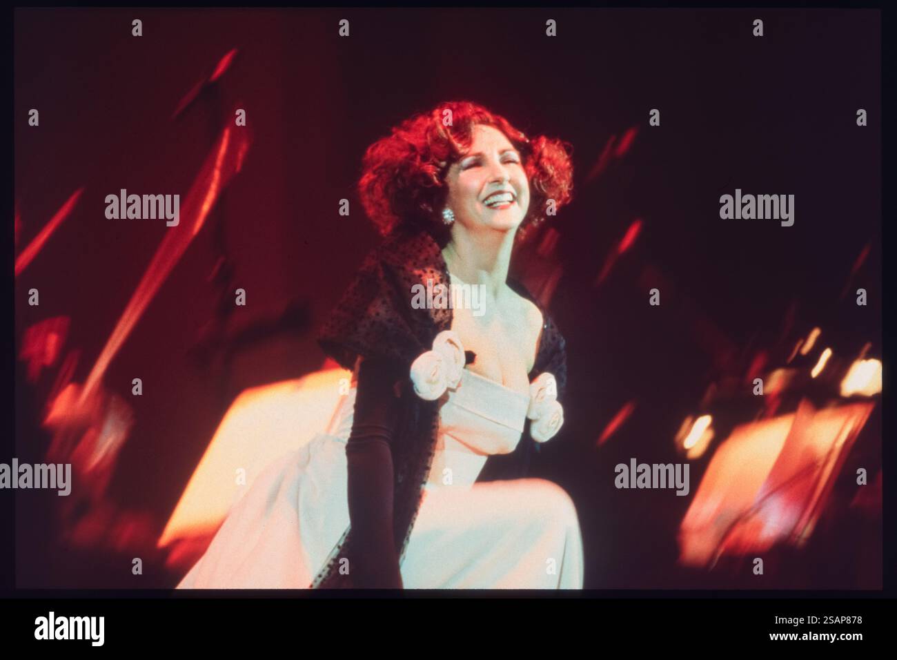 Opera singer Lesley Garrett singing live at Cardiff International Arena ...