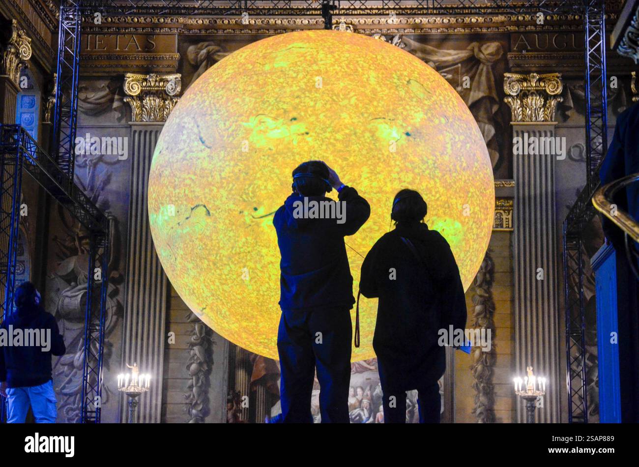 Luke Jerram's 'Helios' has opened at the Old Royal Naval College.Named ...