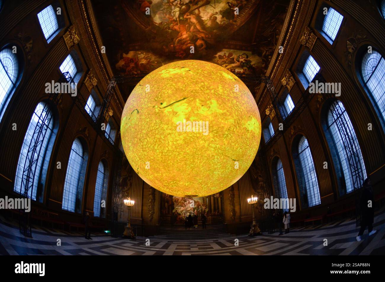 Luke Jerram's 'Helios' has opened at the Old Royal Naval College.Named ...