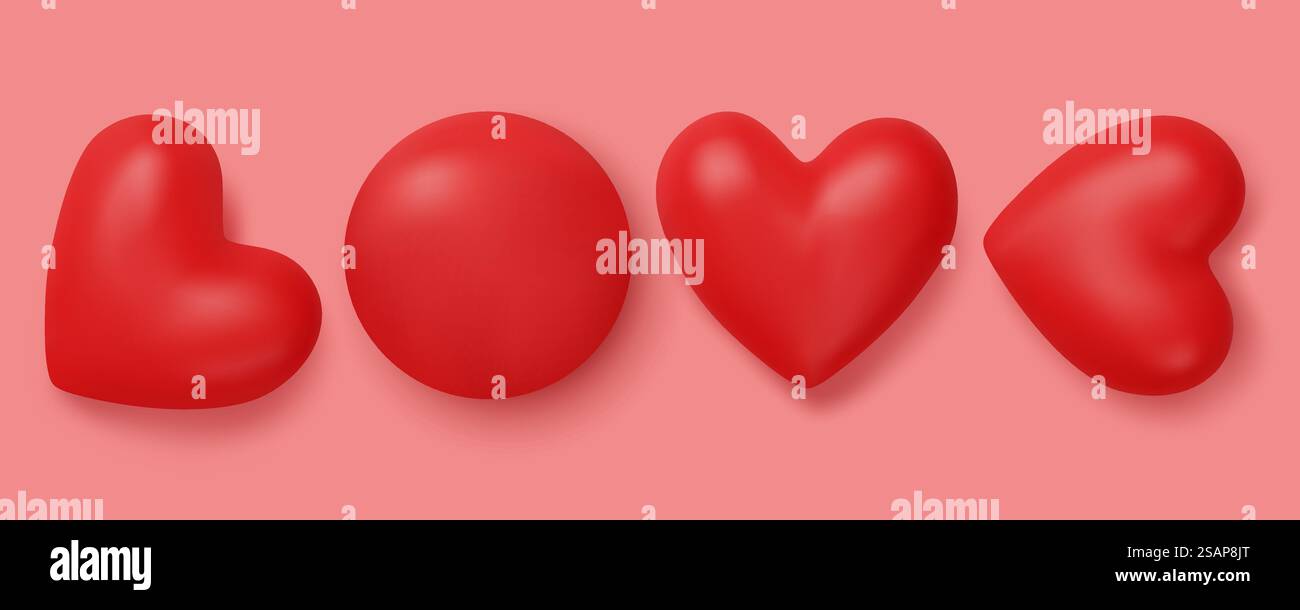 Isolated on pink Stock Vector Images - Alamy