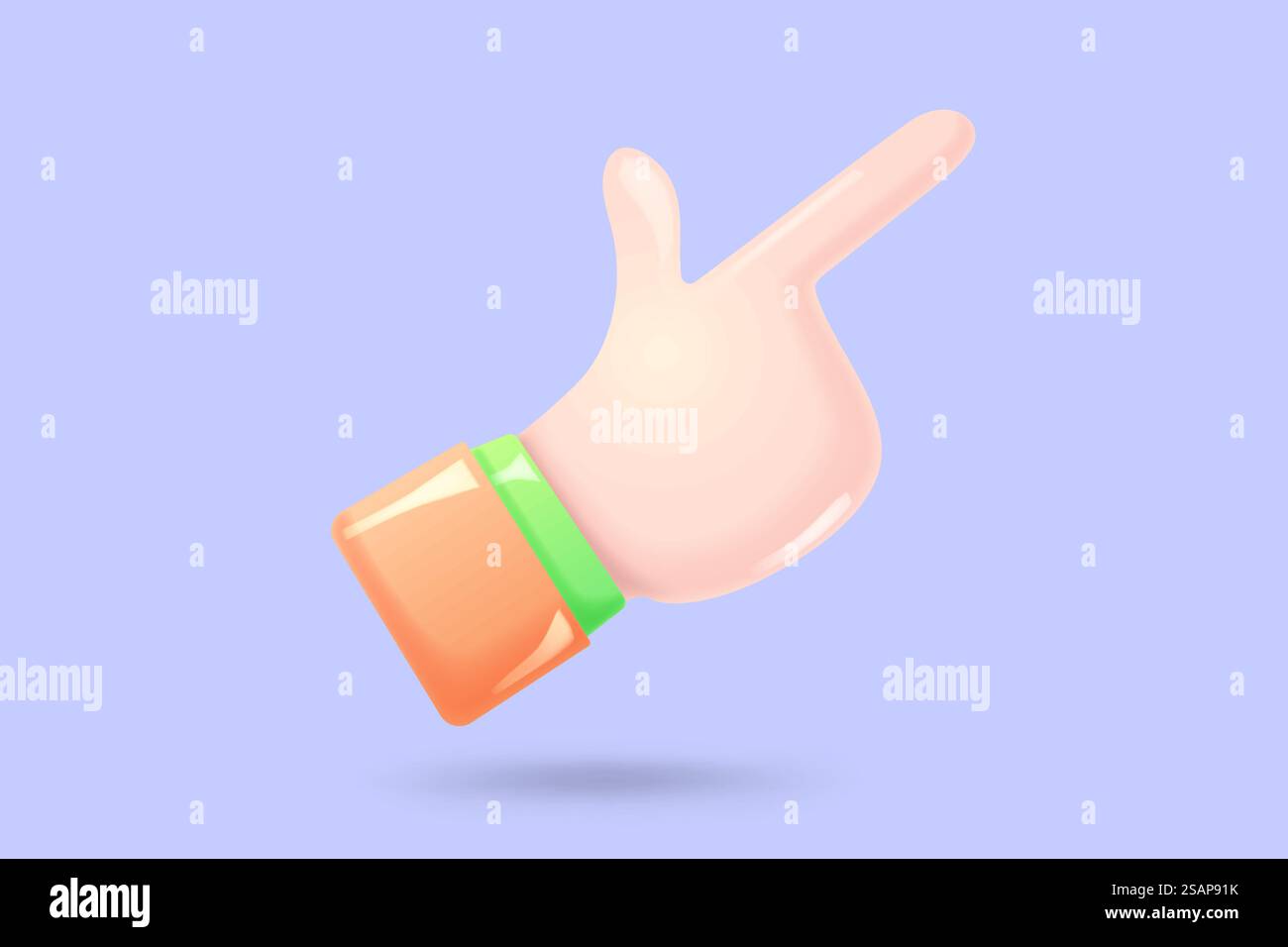 Hand click cursor icon cartoon Stock Vector Images - Alamy