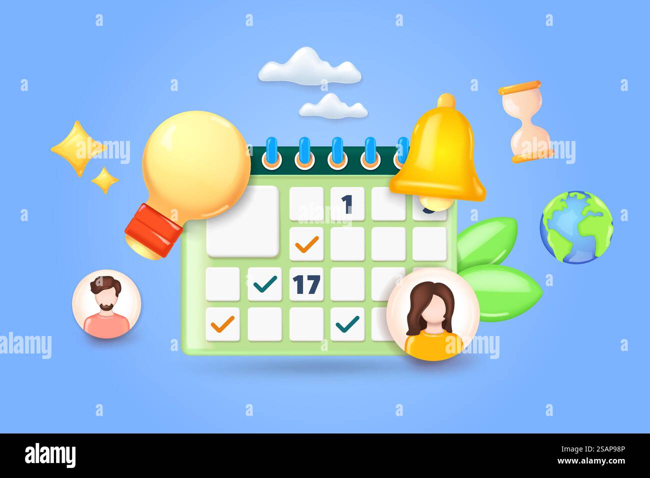 Concept of workflow organization, work planning, time managment ...