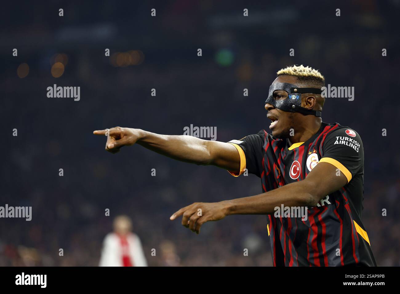 AMSTERDAM - Victor Osimhen of Galatasaray SK during the UEFA Europa ...