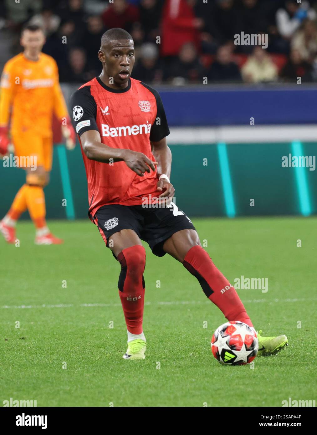 Nordi Mukiele (Bayer), Champions League, Matchday 8, Bayer 04 ...