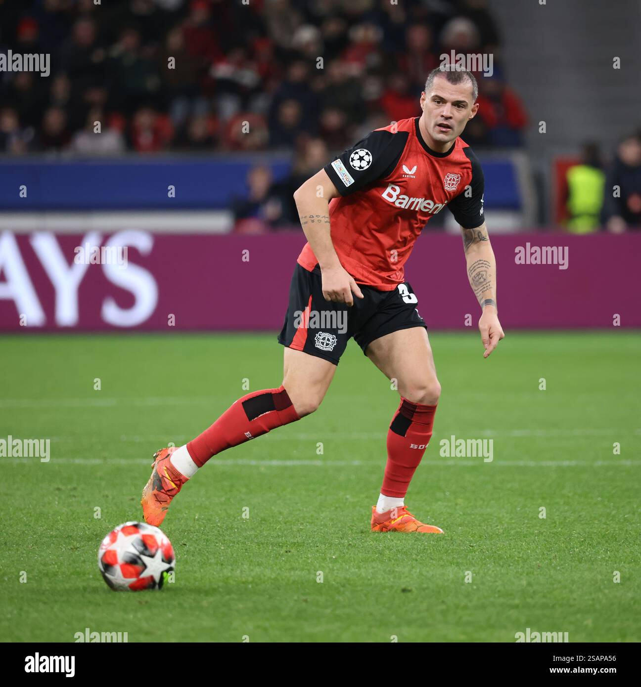 Granit Xhaka (Bayer), Champions League, Matchday 8, Bayer 04 Leverkusen vs Sparta Prague ...