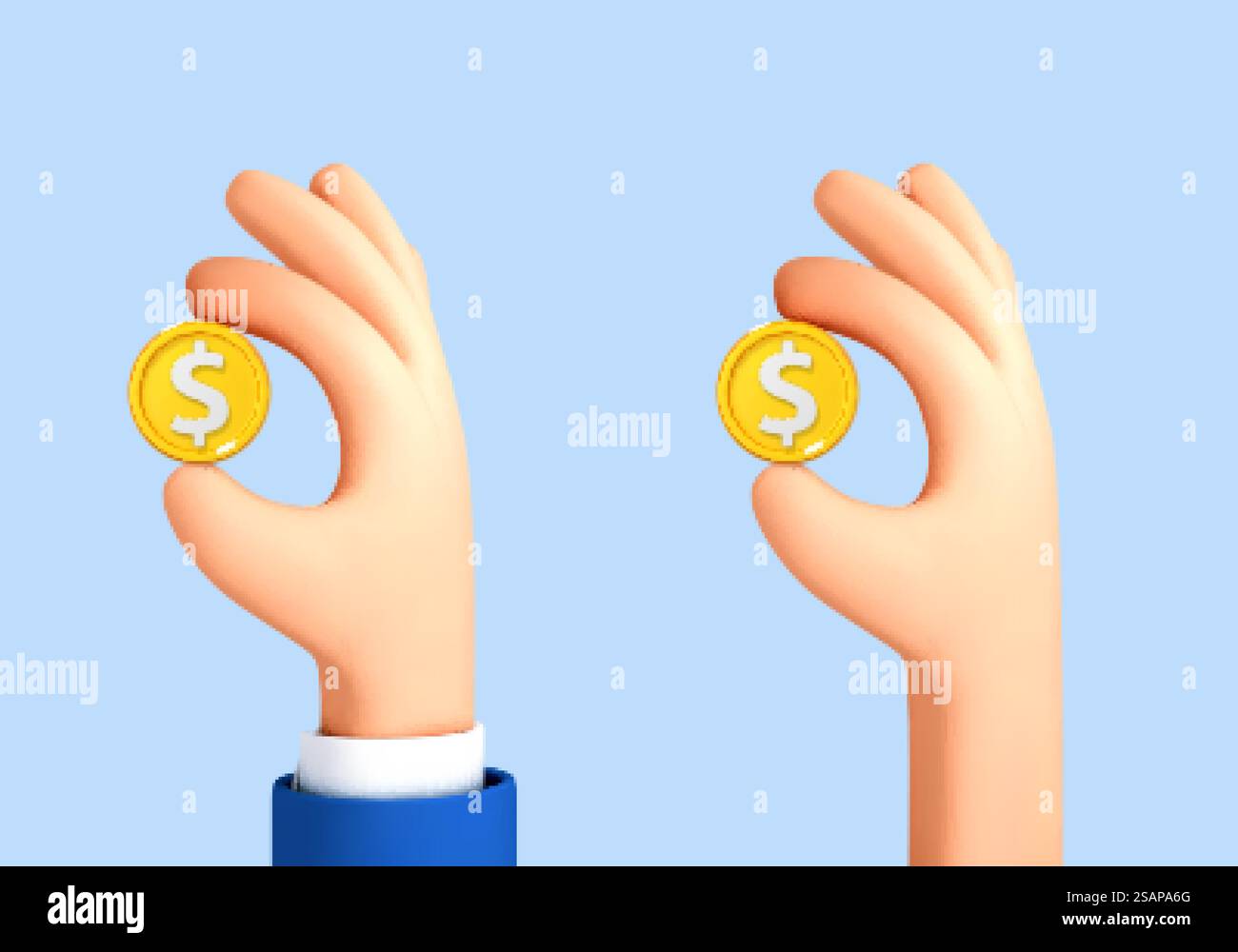 Blue and gold jacket Stock Vector Images - Alamy