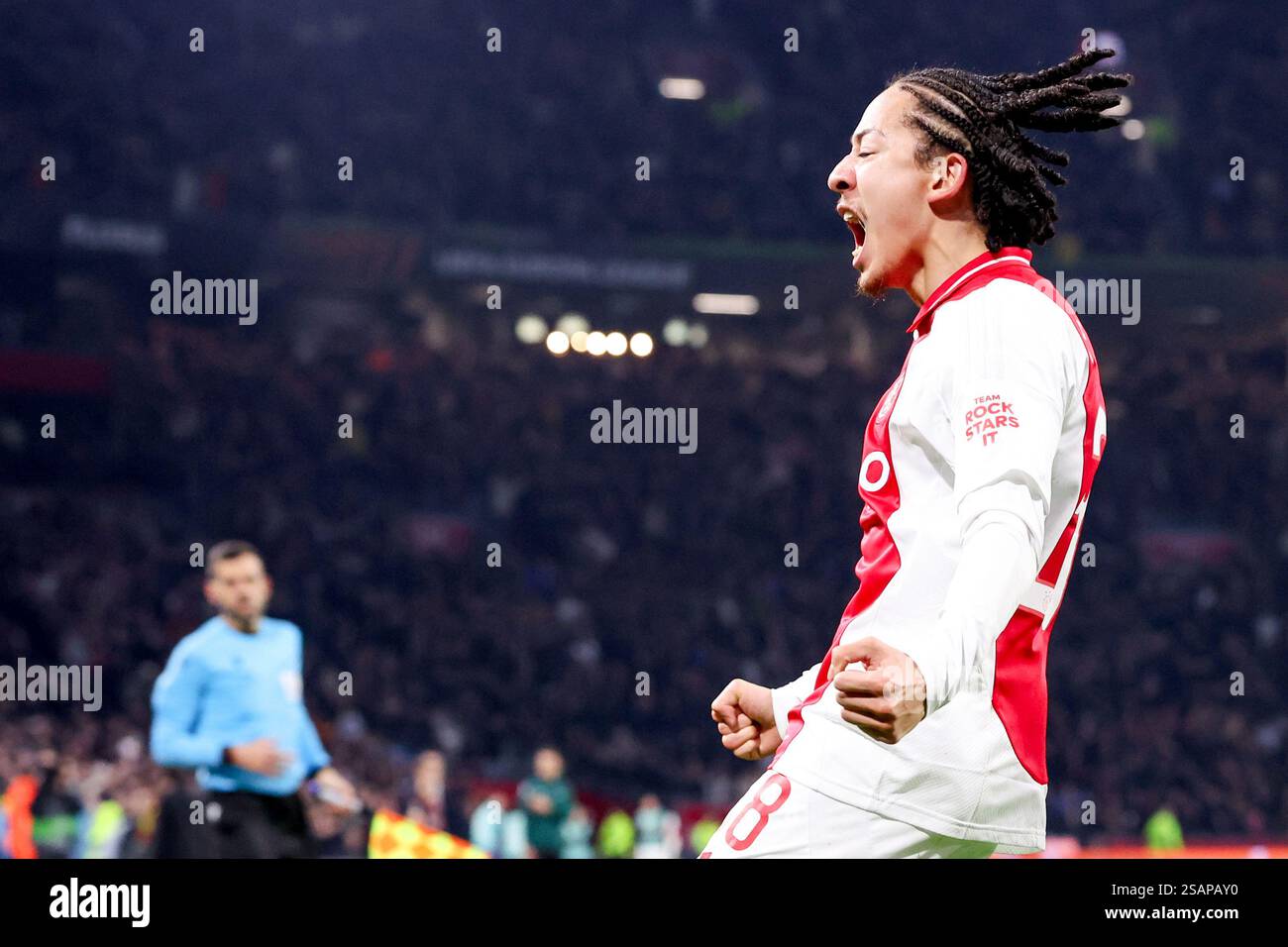 Amsterdam, Netherlands. 30th Jan, 2025. AMSTERDAM, NETHERLANDS - JANUARY 30: Kian Fitz-Jim of ...