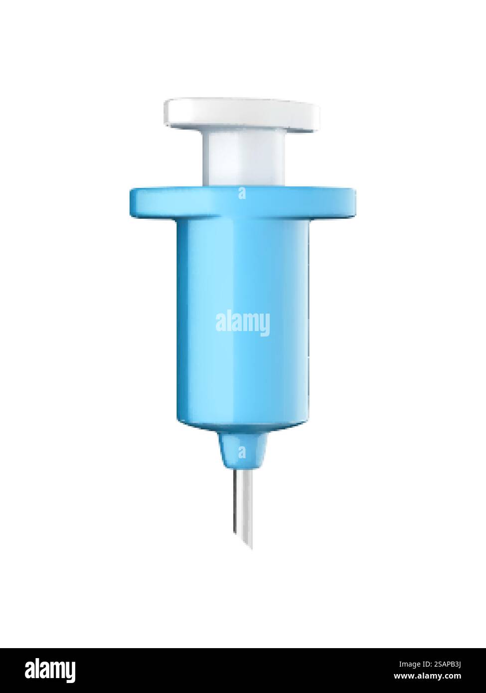 Disposable syringe plastic insulin Stock Vector Images - Alamy