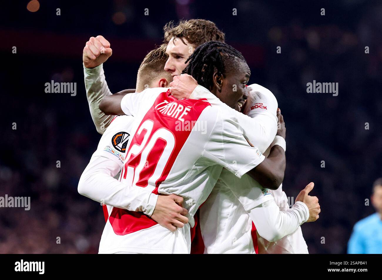 Amsterdam, Netherlands. 30th Jan, 2025. AMSTERDAM, NETHERLANDS - JANUARY 30: Kian Fitz-Jim of ...