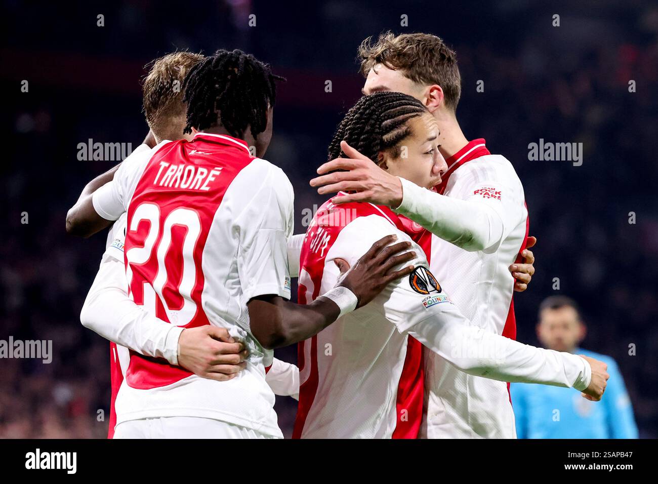 Amsterdam, Netherlands. 30th Jan, 2025. AMSTERDAM, NETHERLANDS - JANUARY 30: Kian Fitz-Jim of ...